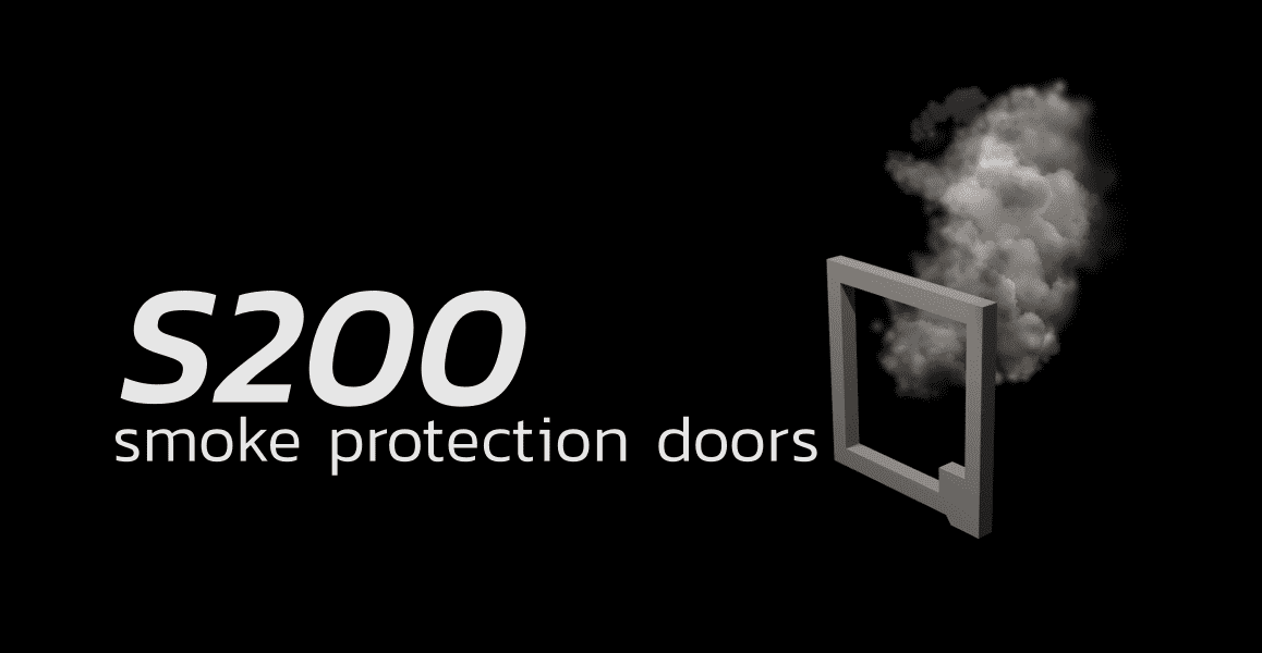 S200 smoke protection doors - QbiQ Wall Systems