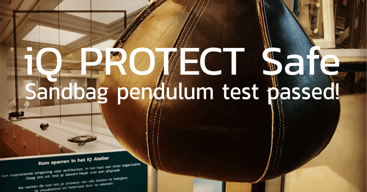 Sandbag pendulum test passed - QbiQ Wall Systems